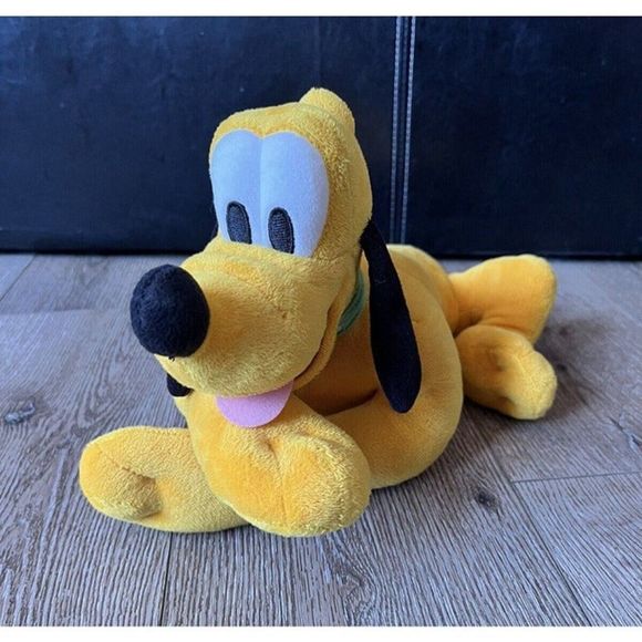 Disney | Toys | Disneycollections Pluto Stuffed Animal Plush 3 | Poshmark
